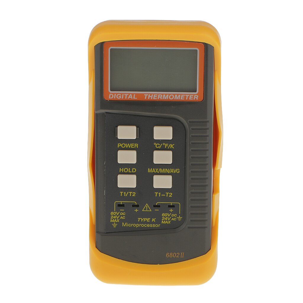 LCD Digital Thermometer 2 K-Type Dual Two Channel ... – Grandado