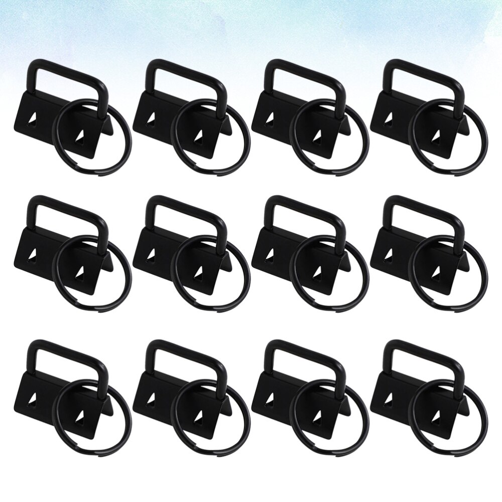 50Pcs DIY Fabric Key Chain Fob Wristlet with Key R... – Grandado
