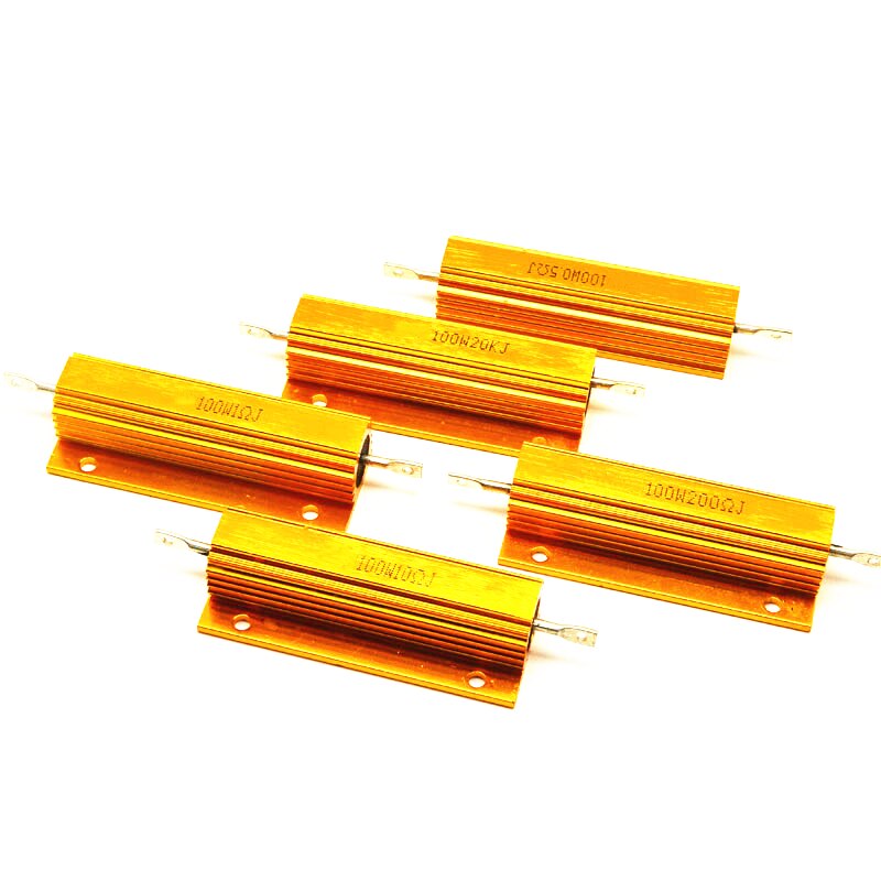 2pcs RX24-100W Watt Power Metal Shell Wirewound Re... – Grandado