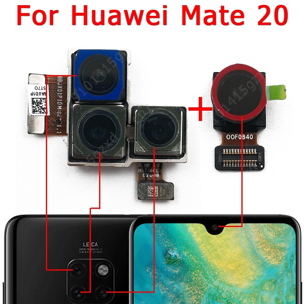 Original bakre främre kamera för huawei mate 20 pr... – Grandado
