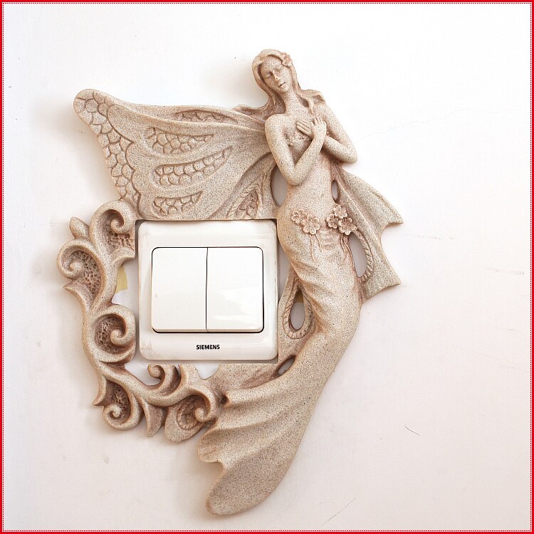 Nordic Mode Meisje Model Hars Sculptuur Ambachten ... – Vicedeal