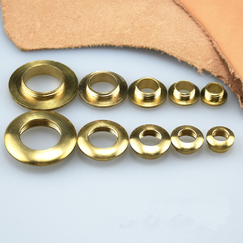 4Pcs Brass curved Metal Eyelets With Grommets for ... – Vicedeal