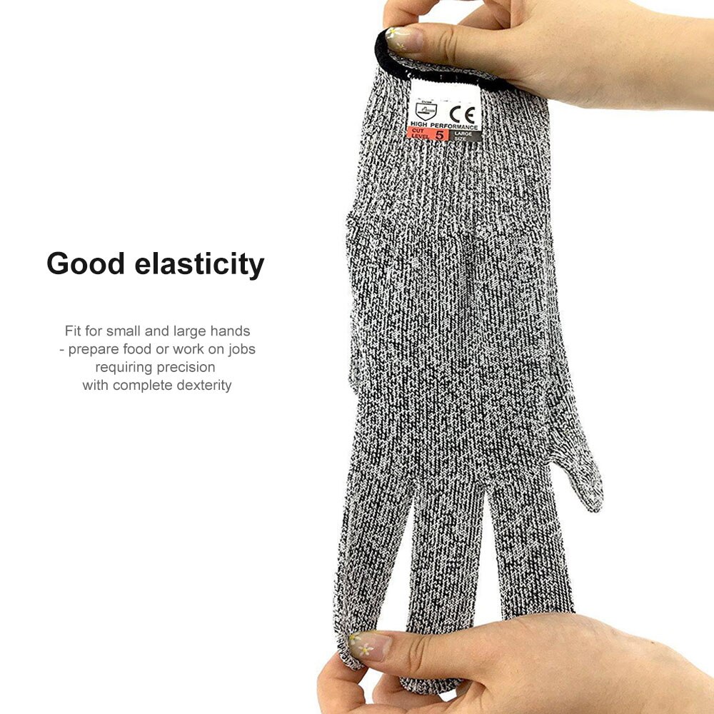 1pairs Anti-cut Gloves Safety Proof Stab Resistant... – Vicedeal