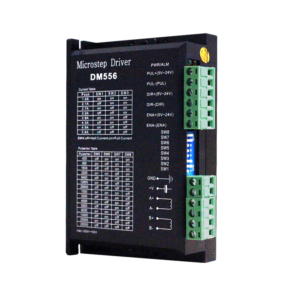 DM556 Digital Stepper motor driver 2 phase 5.6A fo... – Grandado