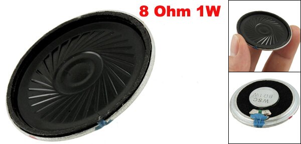 UXCELL Ersatz 8 Ohm 1 Watt 40mm Durchmesser Magnet Fäustling Lautsprecher – Grandado