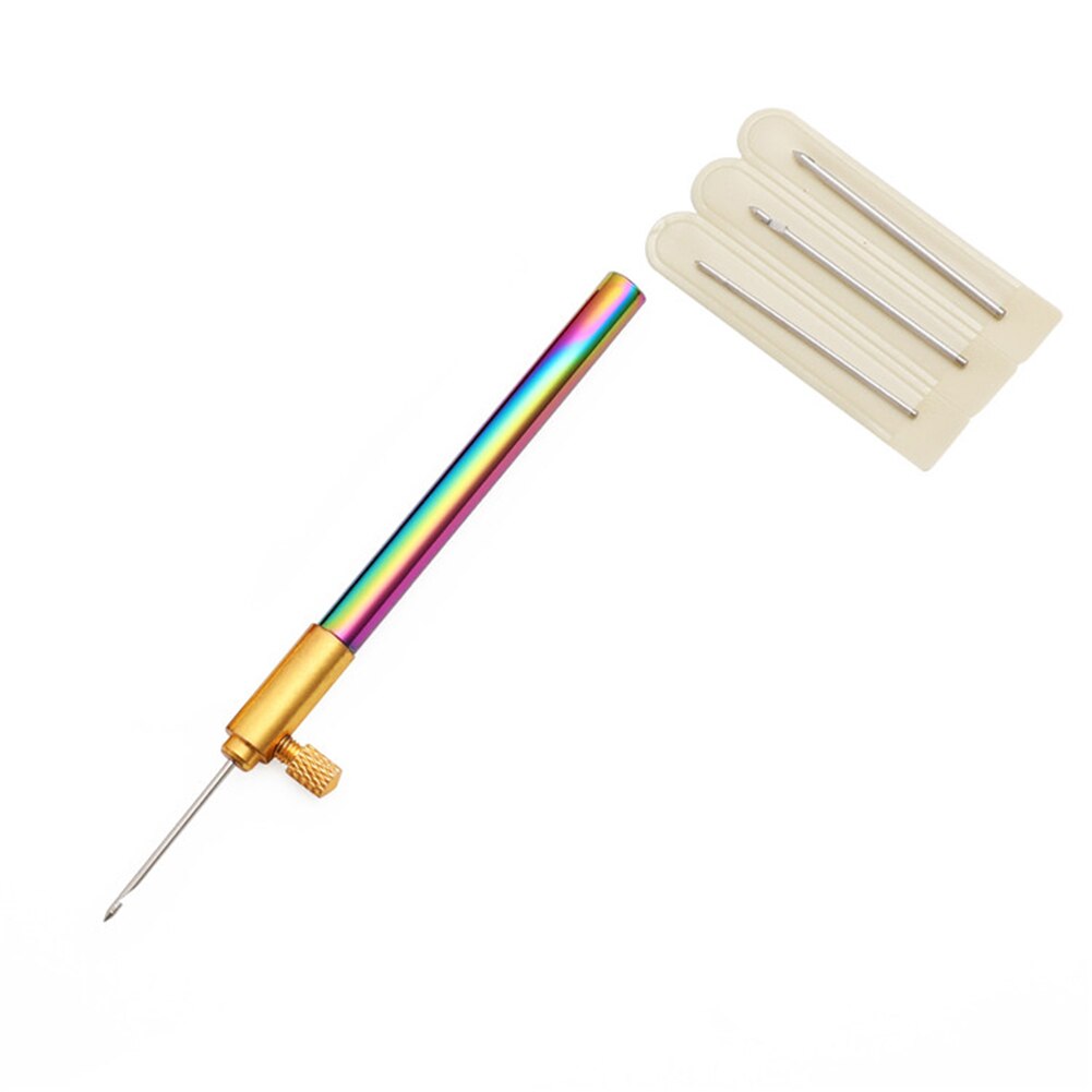 Sewing Hand Crochet Hook Set Kit with 3 Needles Se... – Grandado