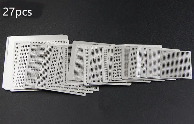 27pcs/set BGA Stencils Universal Direct Heated Ste... – Grandado