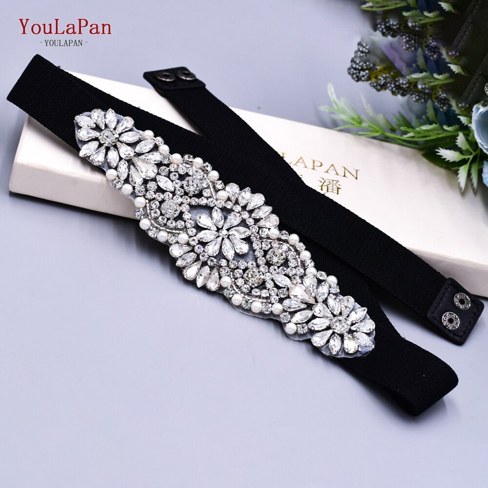Youla Pan S394 Elastic Band Belt for Crystal Belt ... – Grandado