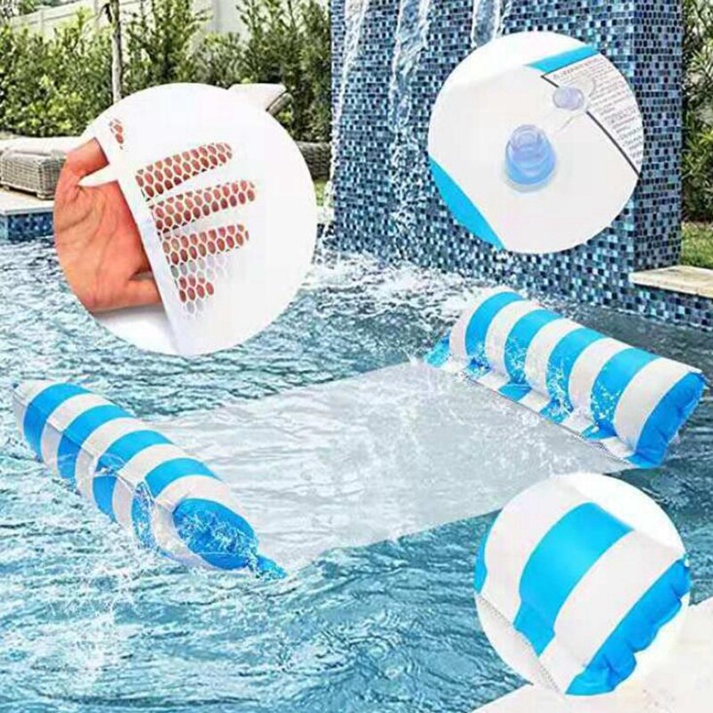 Floating water hammock Floating lounge chair Float... – Grandado