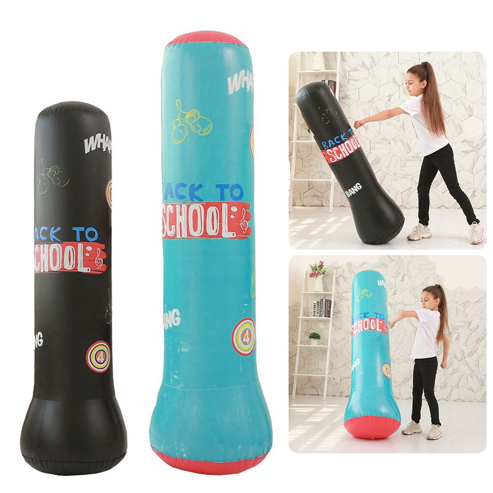 Inflatable Boxing Punching Bag Kick Boxing Bags Mu... – Vicedeal