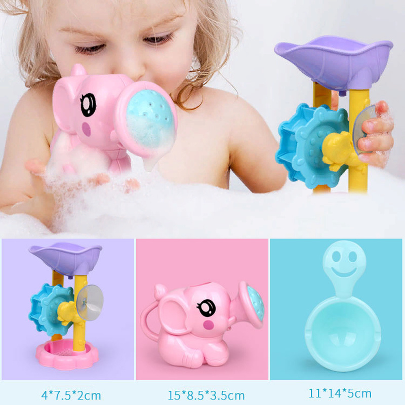 Waterwheel Dabbling Toy Bathroom Bath Toys Parent-... – Vicedeal