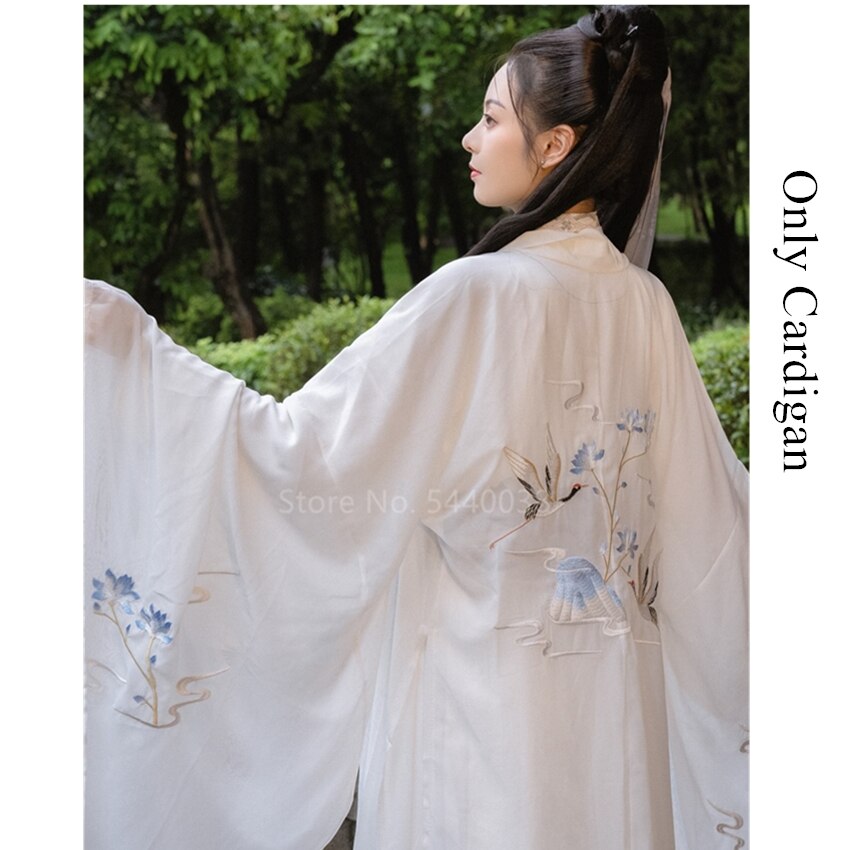 Hanfu mujeres Cardigan verano antiguo chino traje ... – Vicedeal
