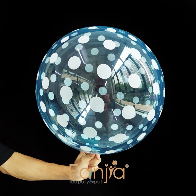 2 Stuks Transparant Kristal Bubble Ballon 18in Kle... – Grandado