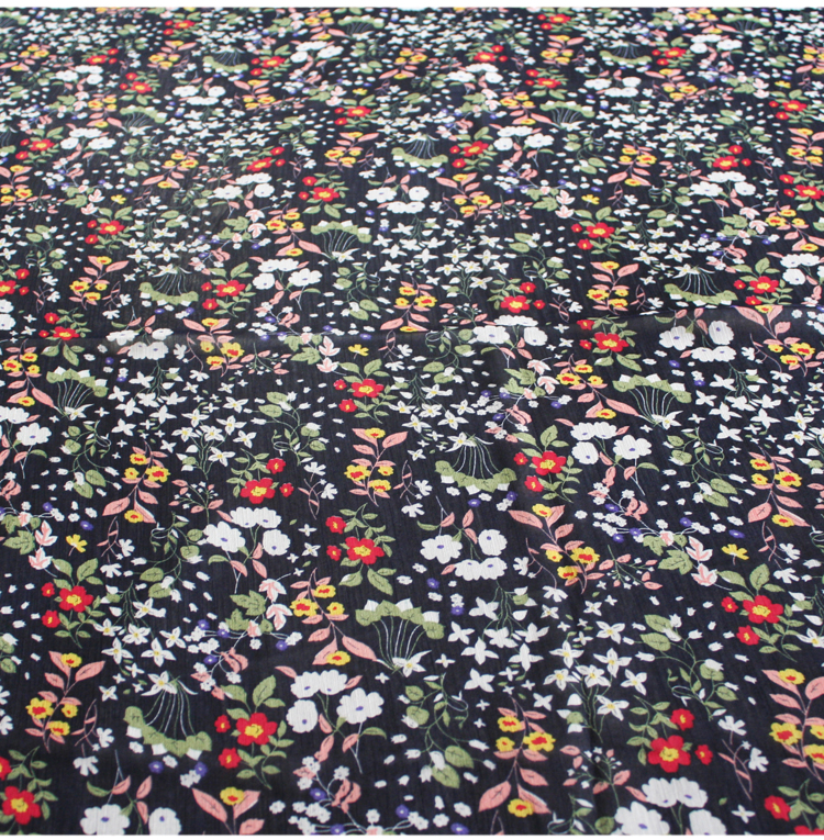 150cm printed fabric meter perspective chiffon fab... – Grandado