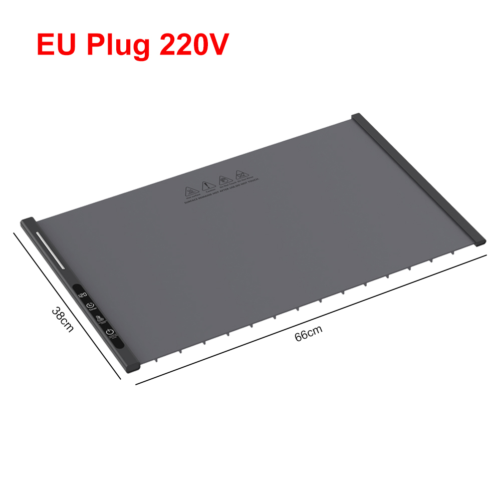 Electric Warming Tray Food Warmer Mat Foldable Tab... – Grandado