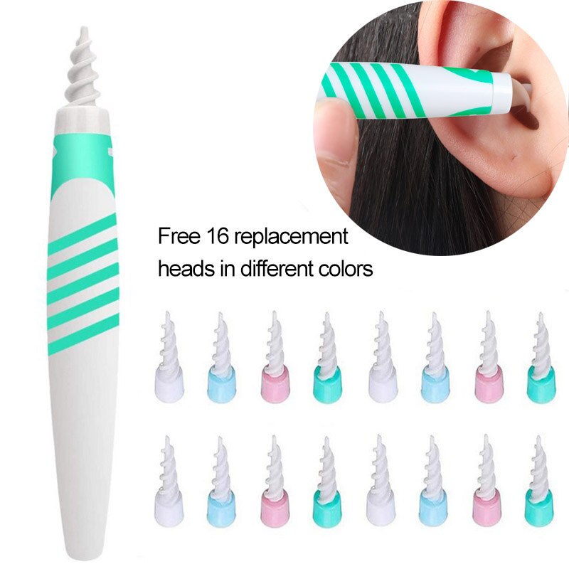 2 Styles Ear Cleaner Rotating Earwax Cleaner Soft ... – Grandado