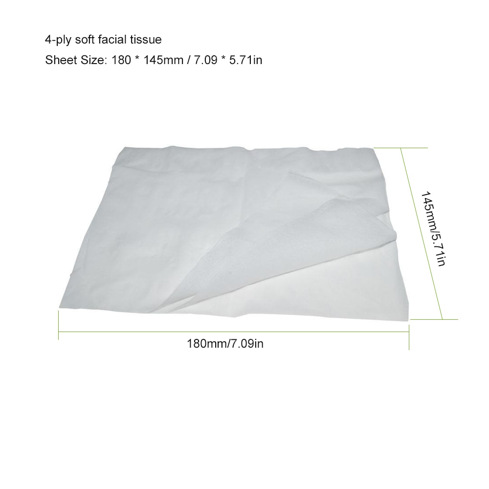 420pcs/Pack 4-Ply Tissues Facial Tissue Rectangula... – Grandado