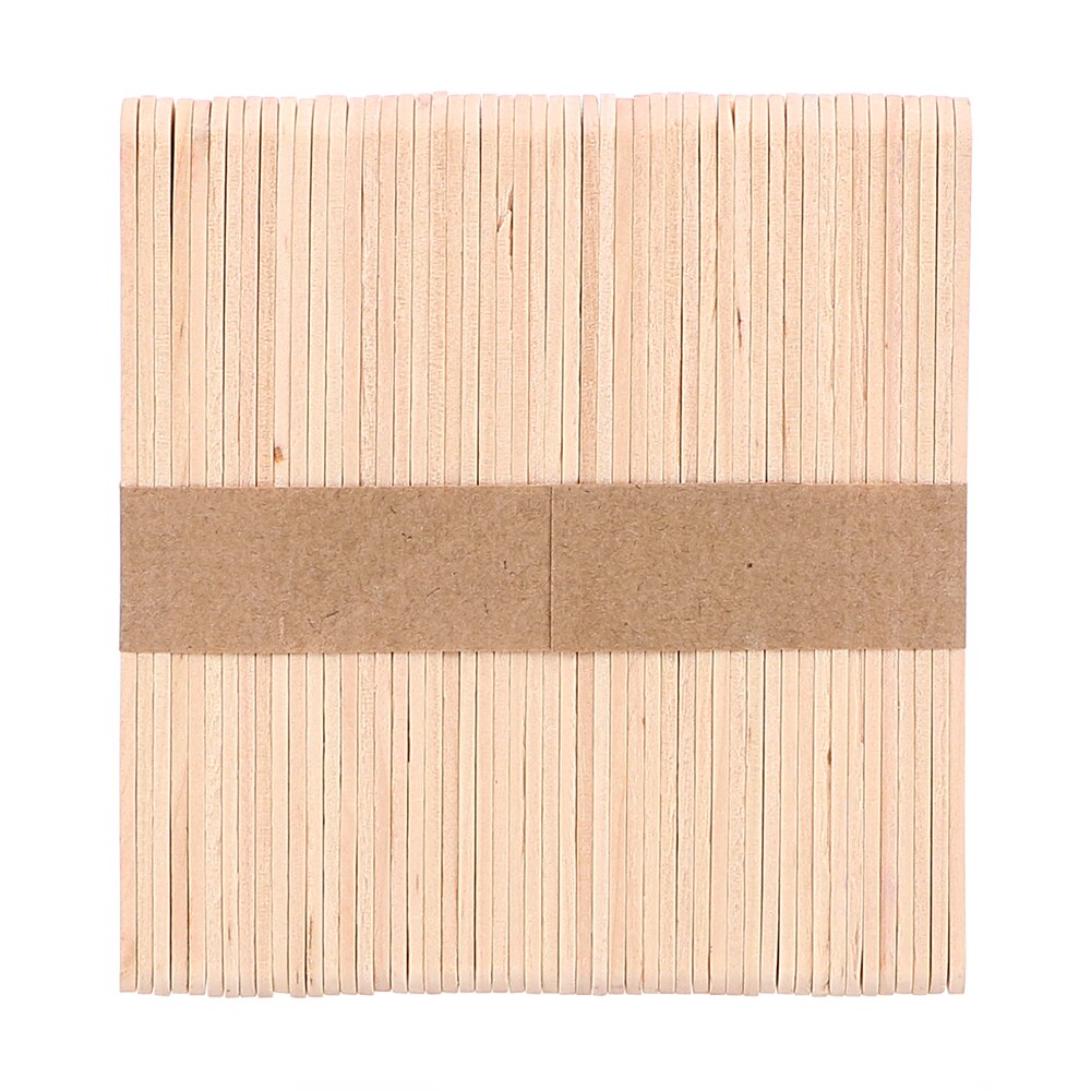NICEYARD 50Pcs/Lot Natural Wood Ice Cream Sticks C... – Grandado