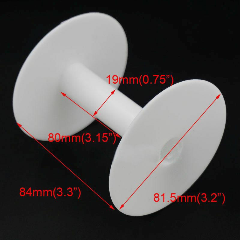 1/5/10pcs plastic spool wheel white empty wire spo... – Vicedeal