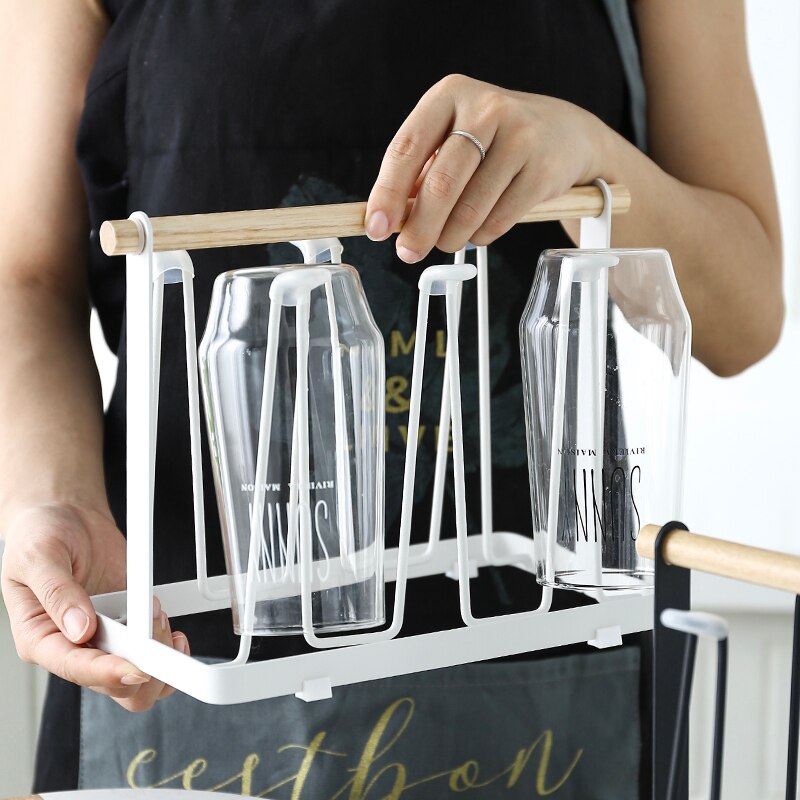 Nordic Eenvoudige water cup rack Ijzer koffiekopje... – Grandado