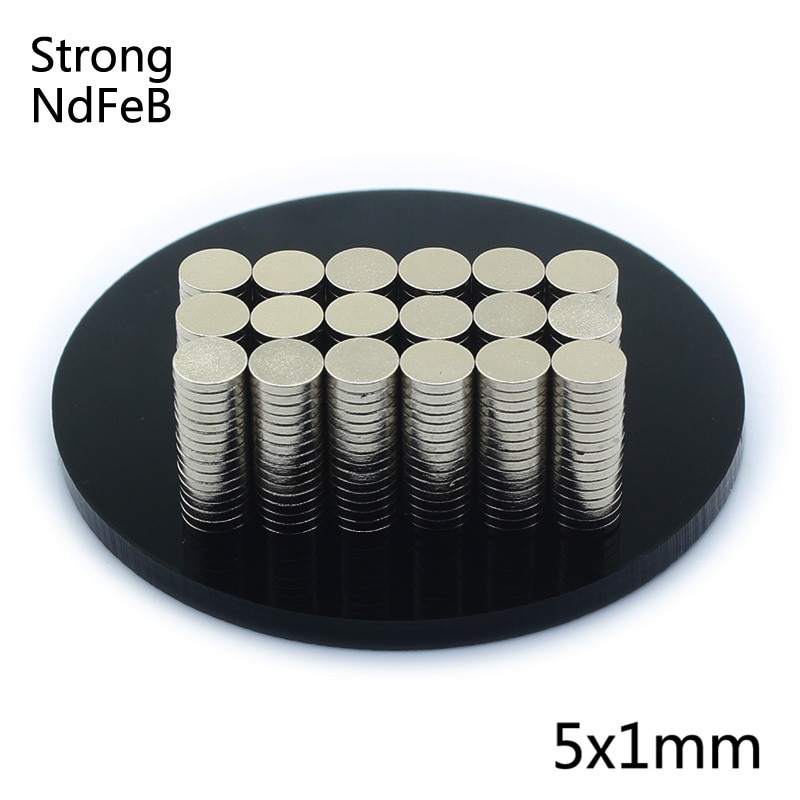 100Pcs 5x1mm Neodymium Magnet Permanent N35 Mini S... – Grandado