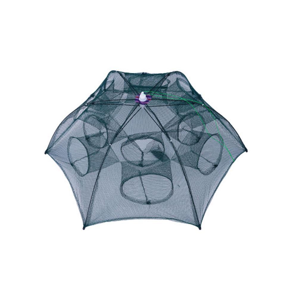 Automatic folding shrimp cage fishing net hand thr... – Grandado