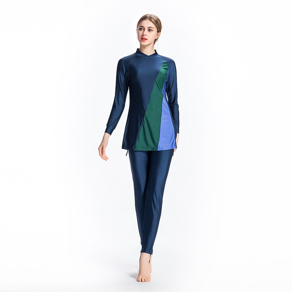 HAOFAN Muslimah Swimsuit Burkini Long Sleeve Swim ... – Grandado