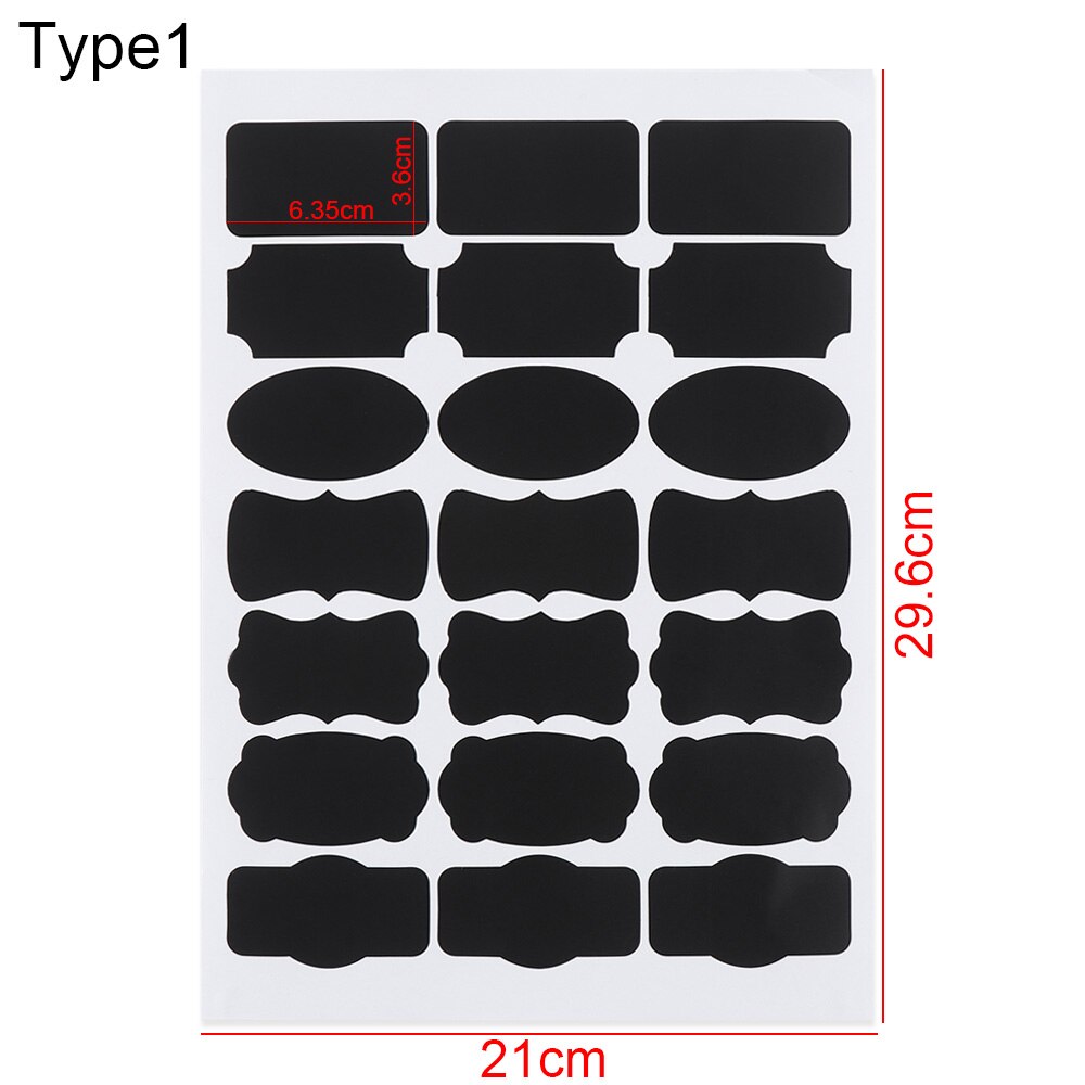 1 Blad Waterdicht Handgemaakte Jar Tags Pvc Craft ... – Grandado