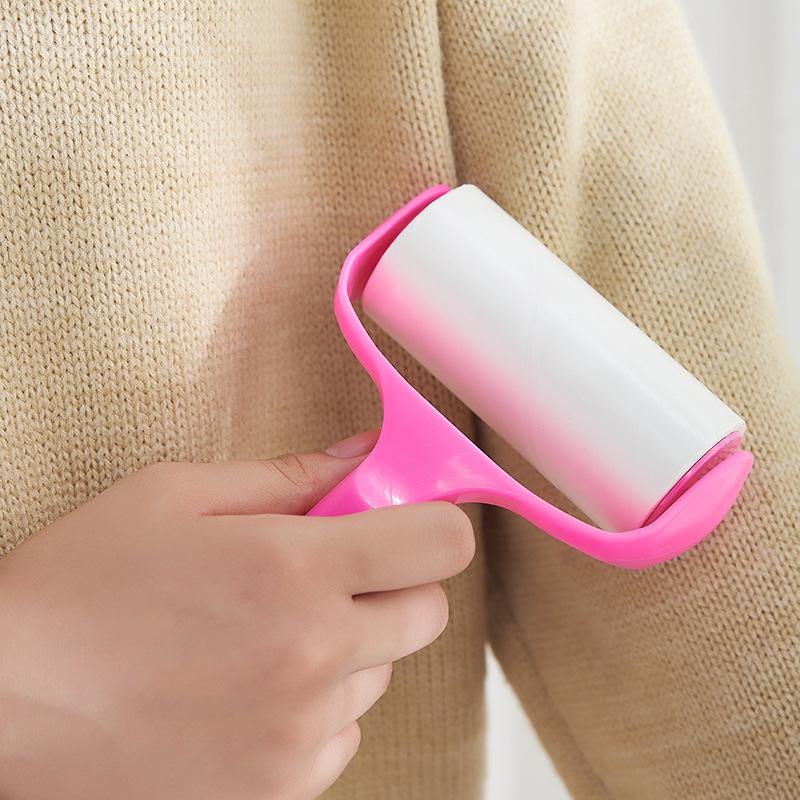 Rodillo de pelusa con mango, repuesto de papel peg... – Grandado