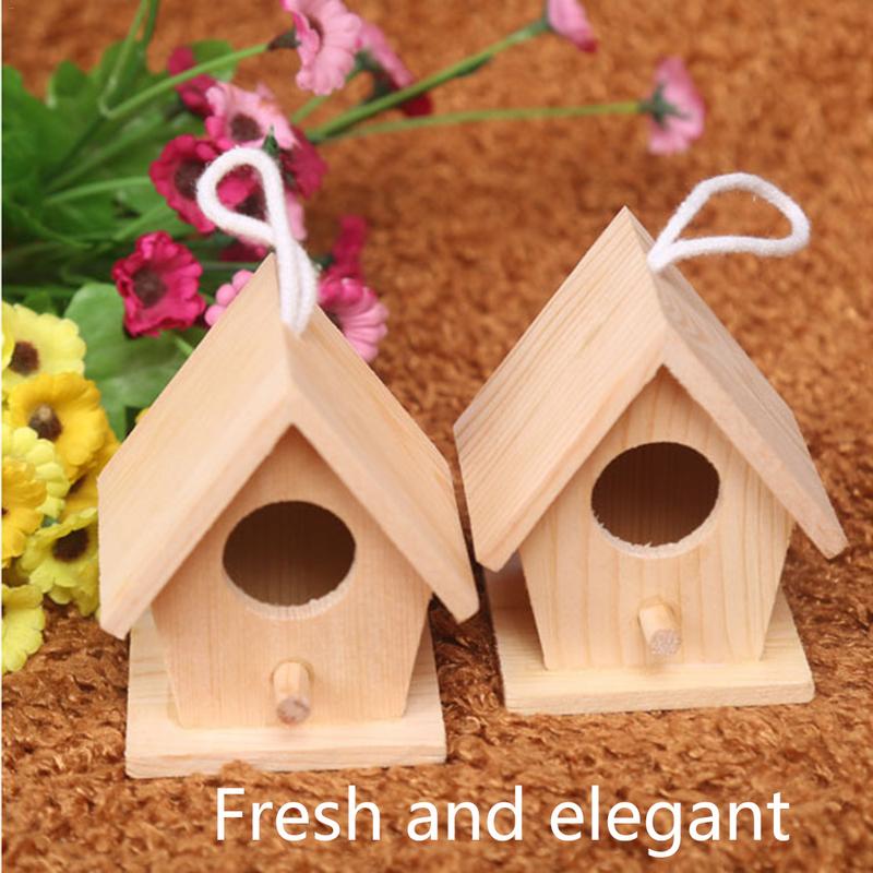 Gorgeous birds home roikkuu puinen pesälaatikko pe... – Grandado