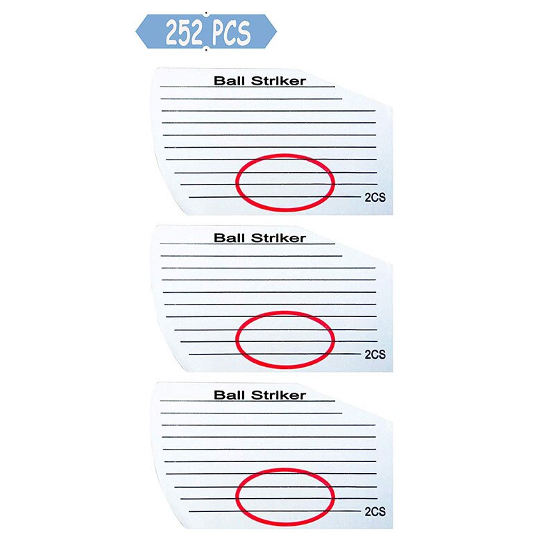 Golf Labels Target Binders Sticker，Golf Irons Impa... – Vicedeal