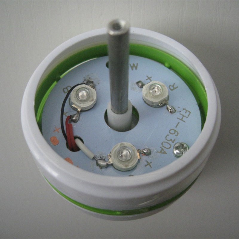 E27 3W Colorful Auto Rotating RGB LED Bulb Stage L... – Grandado