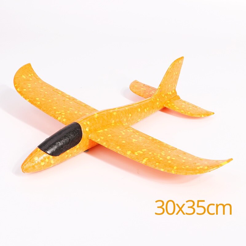 Big 35cm Kids Toys Hand Throw Airplane Flying Glid... – Grandado