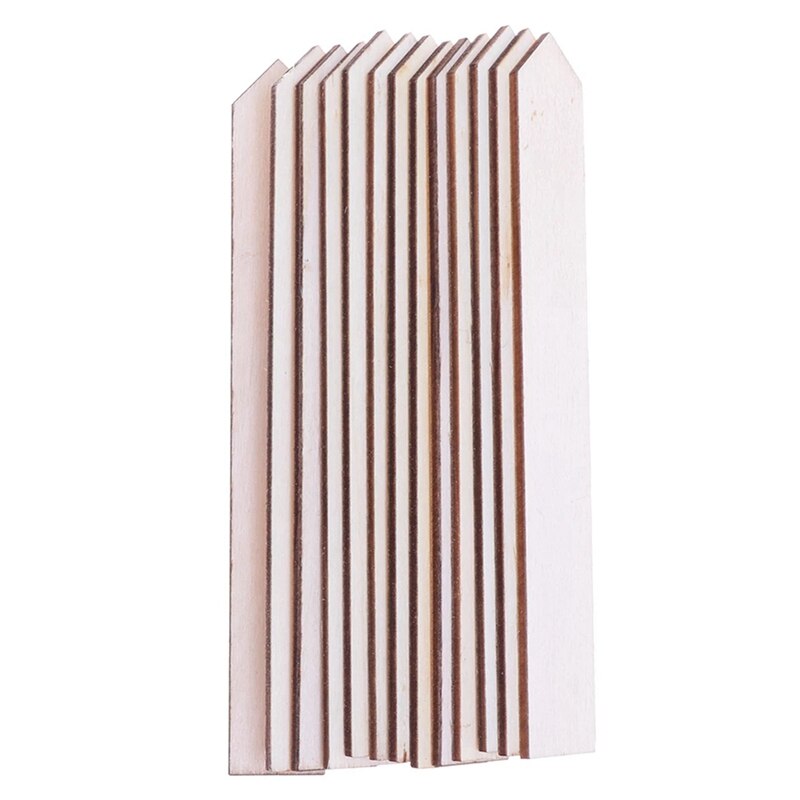 Wooden Garden Labels Handicrafts Green Decorative ... – Vicedeal