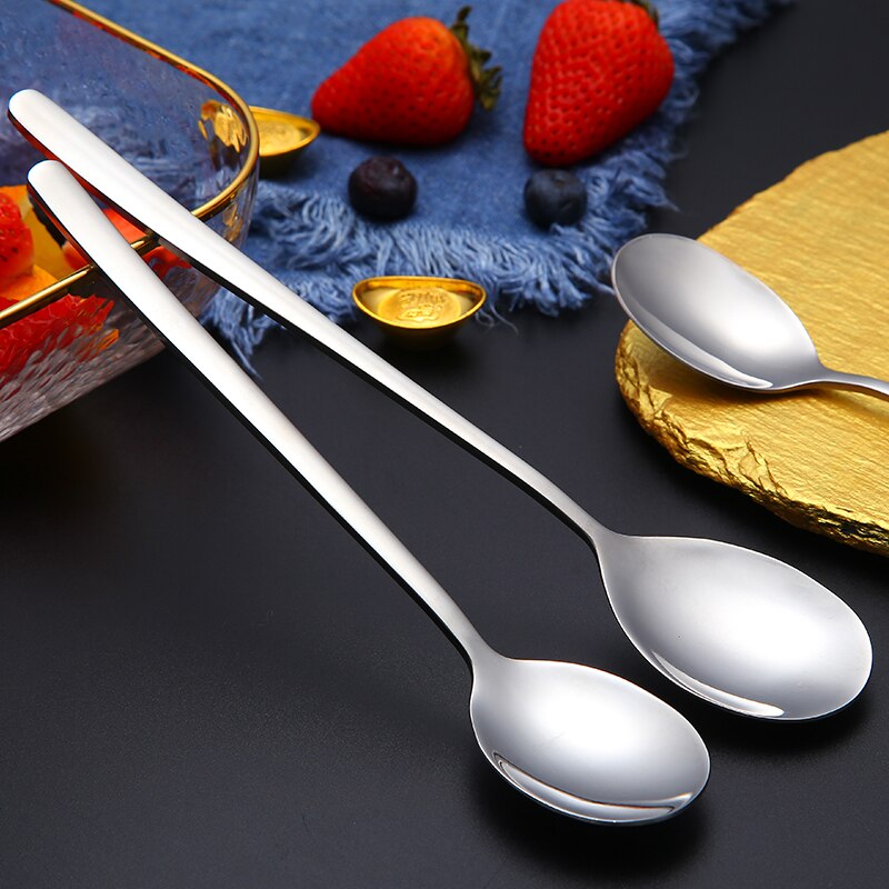 5/10pcs/set 304 Stainless Steel Korean Spoons With... – Vicedeal
