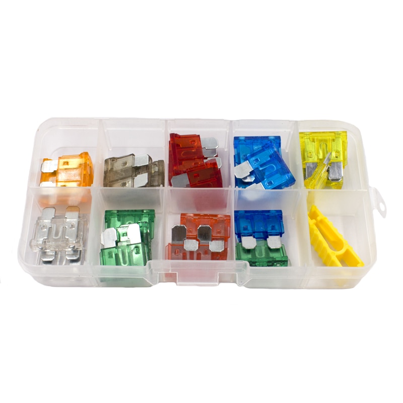 Mix Atc/Ato Blade Fuse Kit 5A 7.5A 10A 15A 20A 25A... – Vicedeal