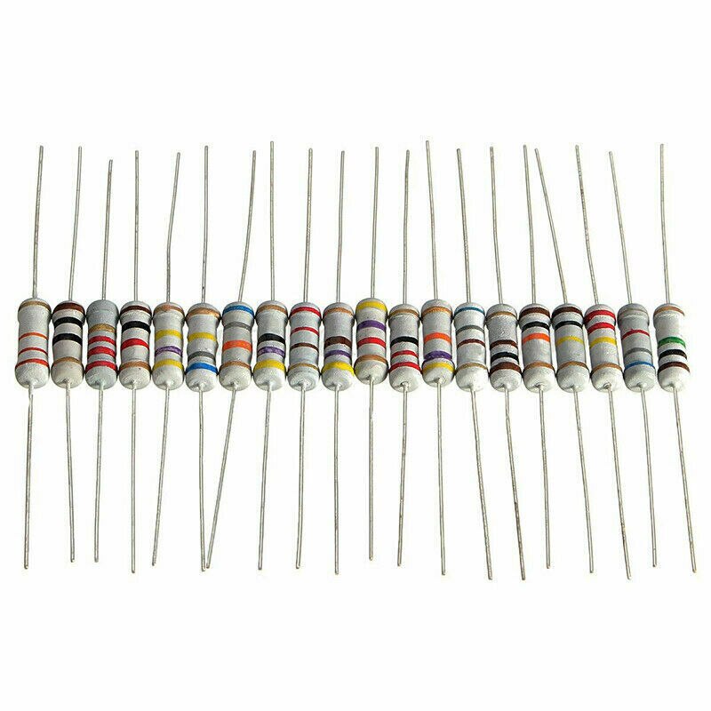 200pcs 1W Carbon Film resistor 5% 10 ohm-1M ohm Re... – Vicedeal