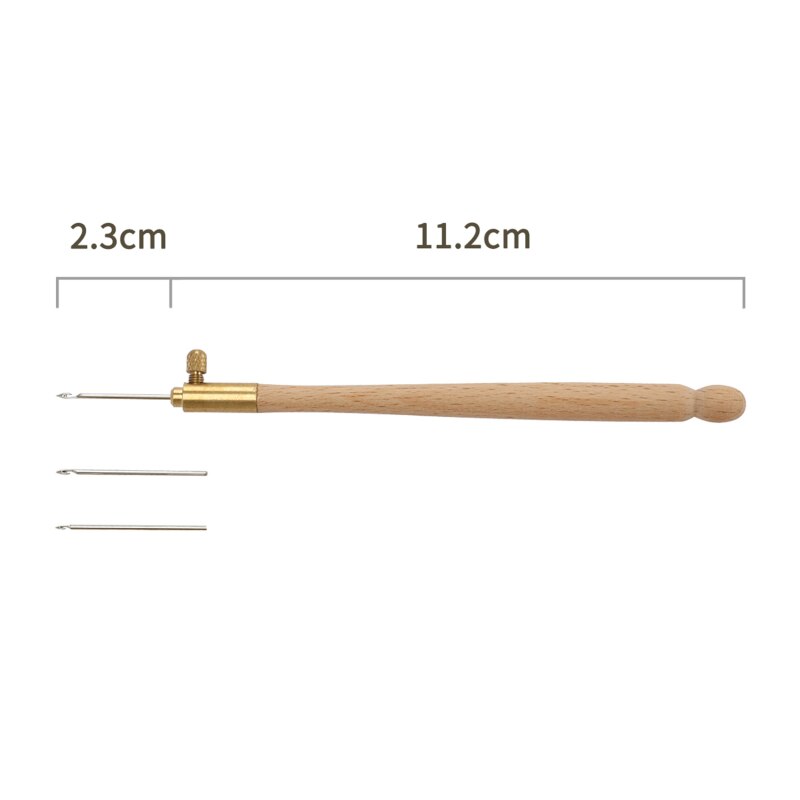 Embroidery Punch Needle with 3 Needles Punch Pen E... – Grandado