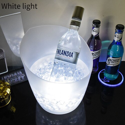 6L 7 Color Waterproof Plastic LED Ice Bucket Bar N... – Vicedeal