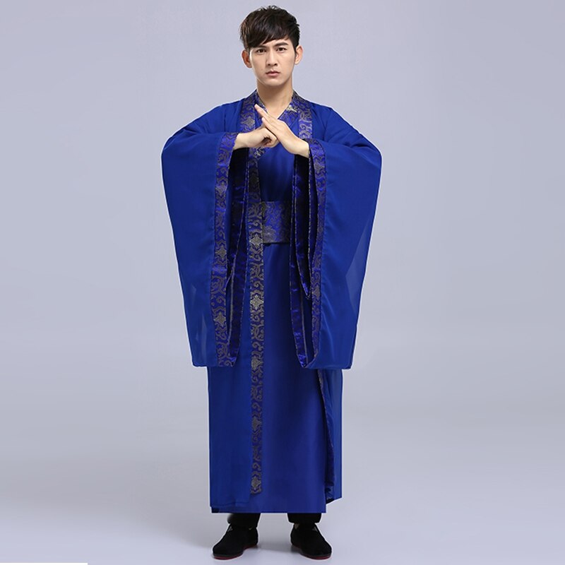 Men Hanfu Adult Traditional Chinese Clothing Folk ... – Grandado