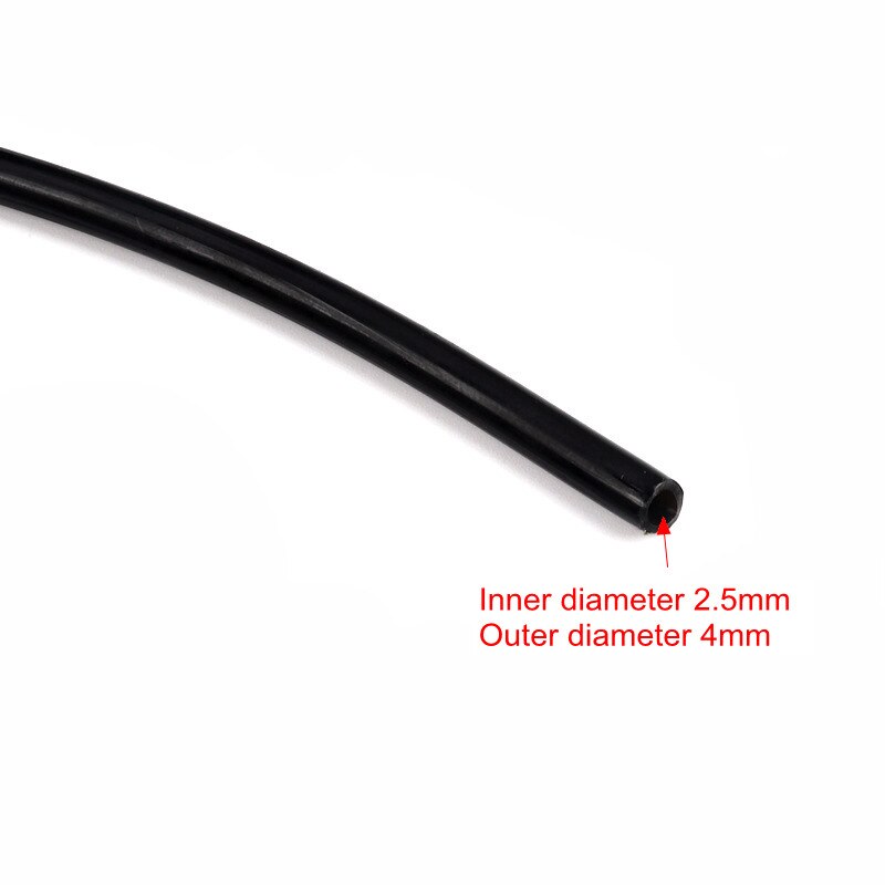 5 m 4*2.5mm Pneumatische Slang Zwart Plastic PU Aa... – Vicedeal