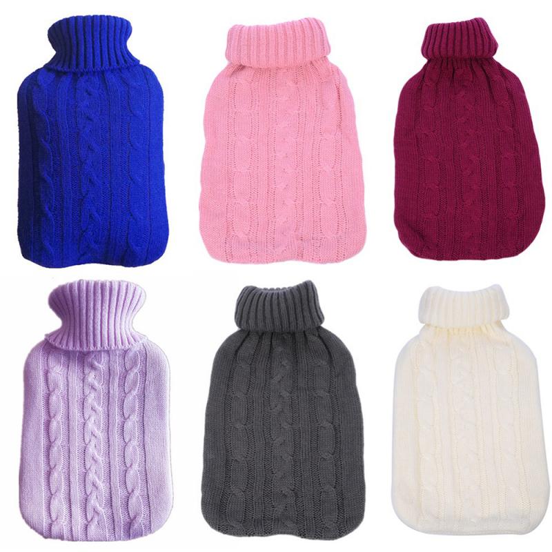2000ml Large Knitted Water Bag Cover Warm Cold-pro... – Grandado
