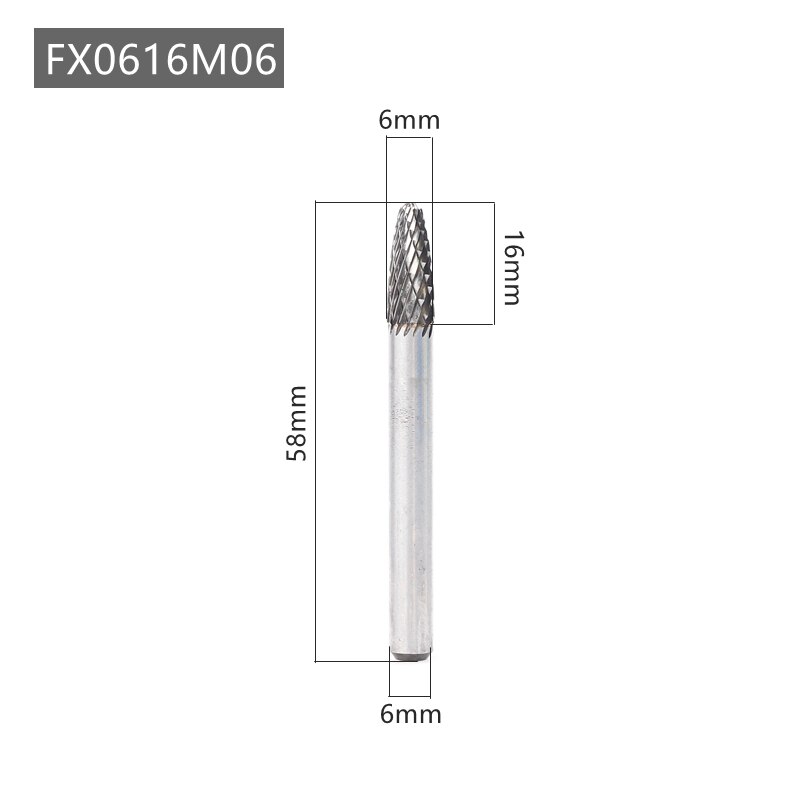 FX Type Head Tungsten Carbide Rotary File Tools Dr... – Vicedeal