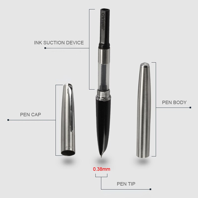 Financial Tip 0.38mm Extremely Fine Fountain Pen S... – Vicedeal