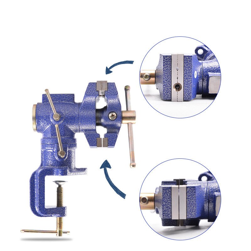 Double Jaw Table Vise Multifunctional Table Vise C... – Vicedeal