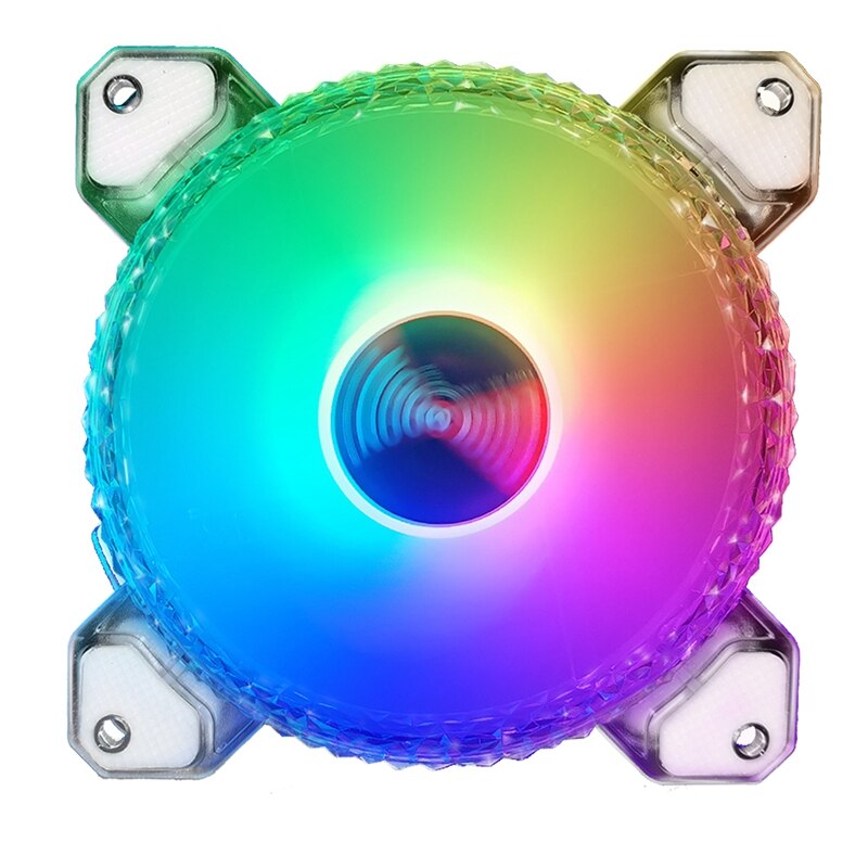 COOLMOON Crystal RGB , 12cm Silent Light-Emitting ... – Grandado