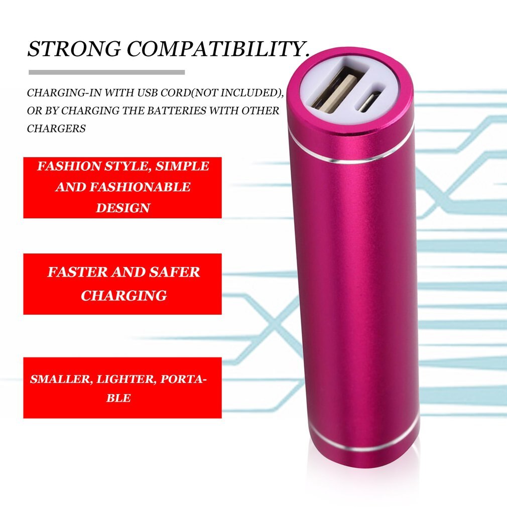 Mini USB Mobile Power Bank Charger Pack Box Batter... – Grandado