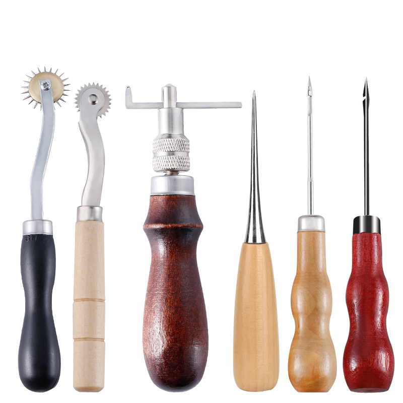 MIUSIE Leather Craft Tools Kit Hand Sewing Stitchi... – Grandado