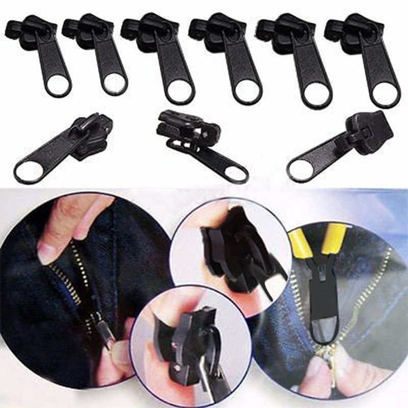 6pcs Plastic Fix A Zipper Zip Slider Replacement F... – Grandado