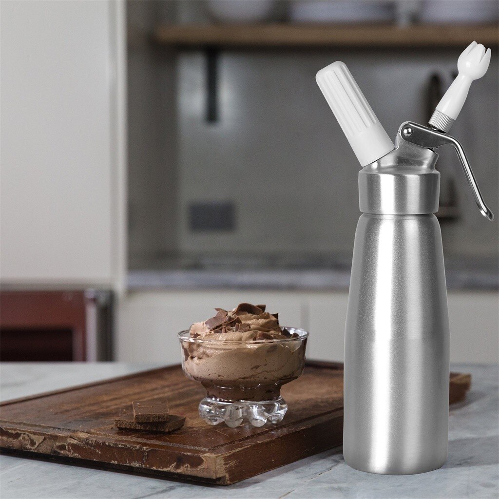 500ml Stainless Steel Whipped Cream Dispenser Incl... – Grandado